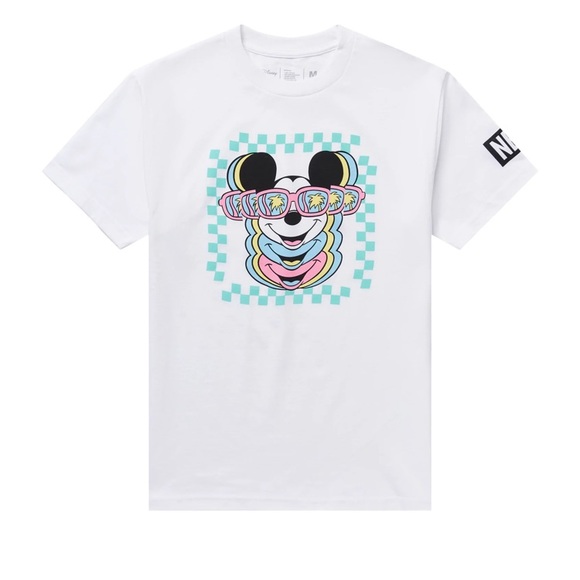 Neff | Shirts | Collection Mickey Mouse Split Tee White | Poshmark